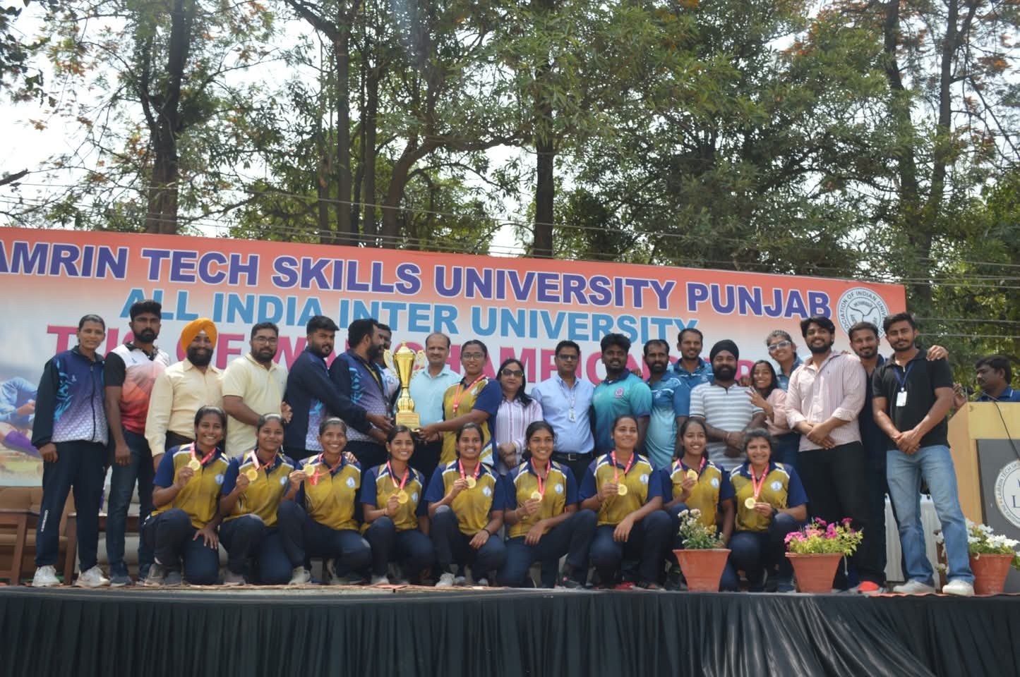 Championship kicks off | Tug of War Nationals Inaugurated at Lamrin ...