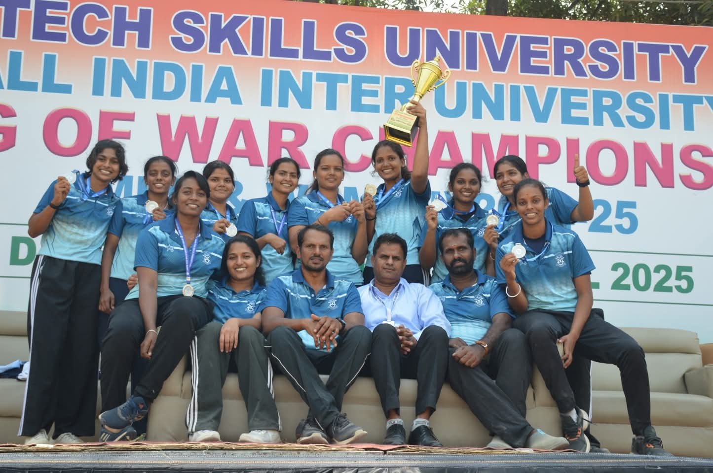Championship kicks off | Tug of War Nationals Inaugurated at Lamrin ...