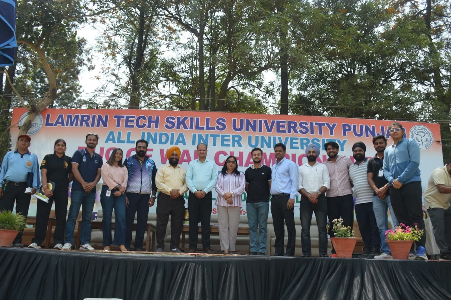 Championship kicks off | Tug of War Nationals Inaugurated at Lamrin ...
