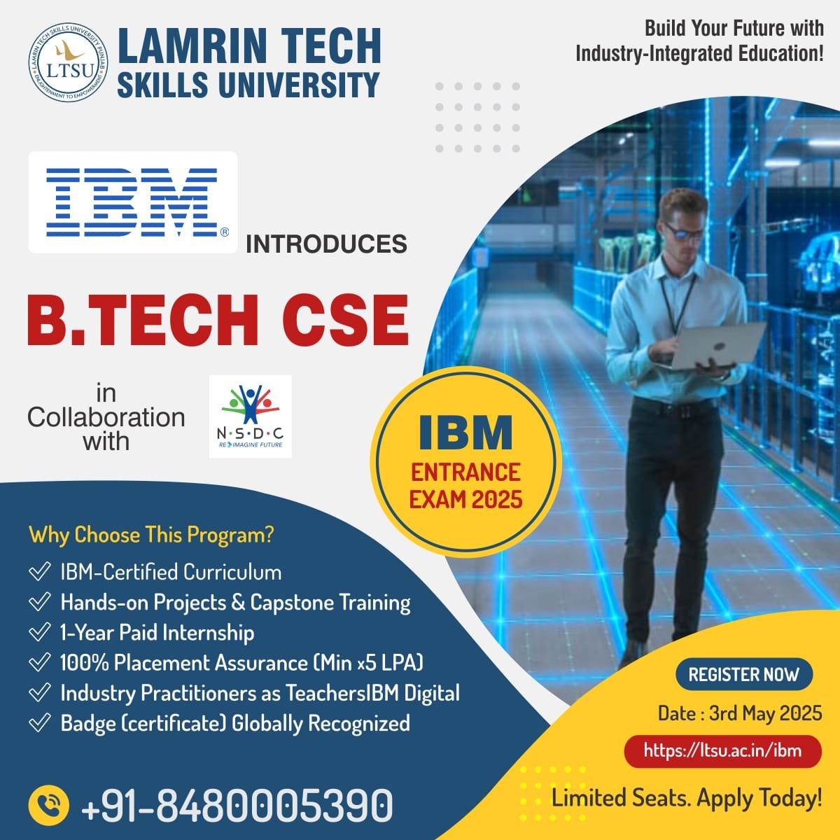 **Unlock Your Future in Tech: B.Tech CSE with IBM at Lamrin Tech Skills ...