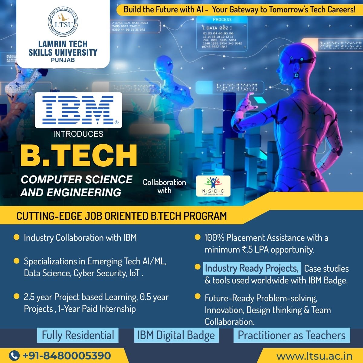 Build the Future with AI | B.Tech in Computer Science & Engineering ...