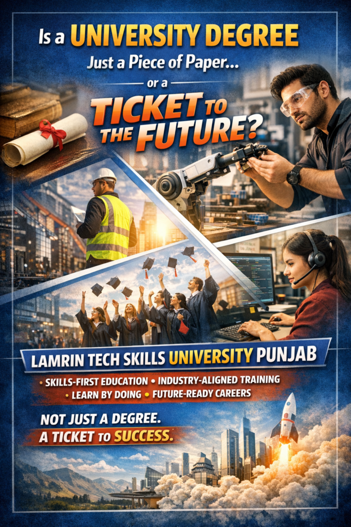 Is a University Degree Still Just a Piece of Paper? How Lamrin Tech ...