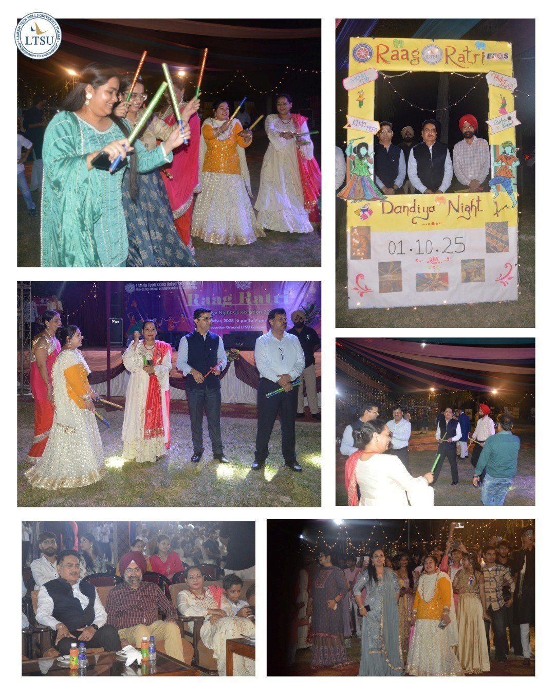 Raag Ratri Dandiya Night Celebrated at USET | LTSU