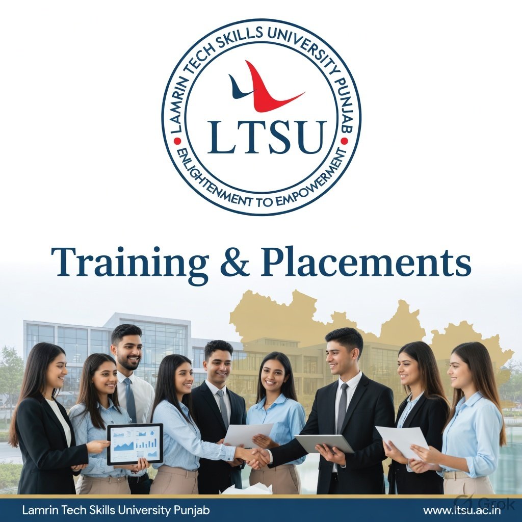 Training & Placements at Lamrin Tech Skills University (LTSU) Punjab - LTSU